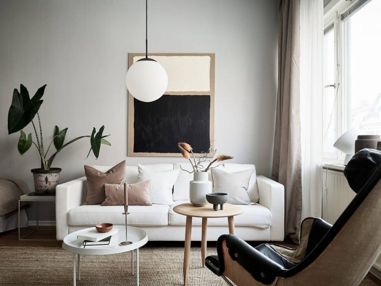 Earthy Toned Scandinavian Apartment – Design Studio 210